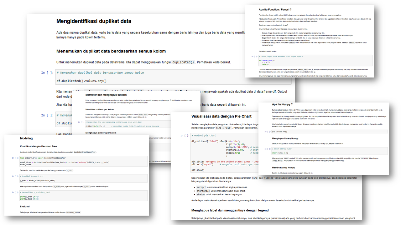Paket E-Modul Data Science dengan Python